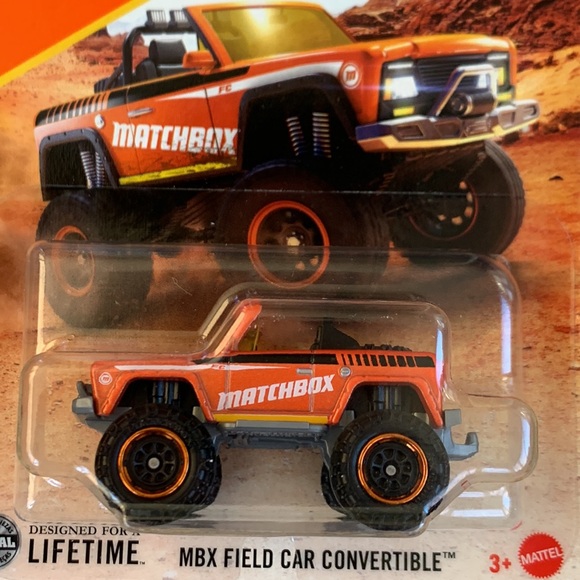 Toys | Mbx Field Car Convertible Matchbox New Model 225 Monster Truck ...
